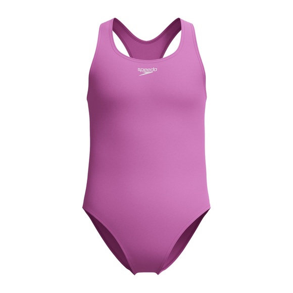 Speedo | Swim | Speedo Solid Racerback One Piece Swimsuit Girls Us Size ...